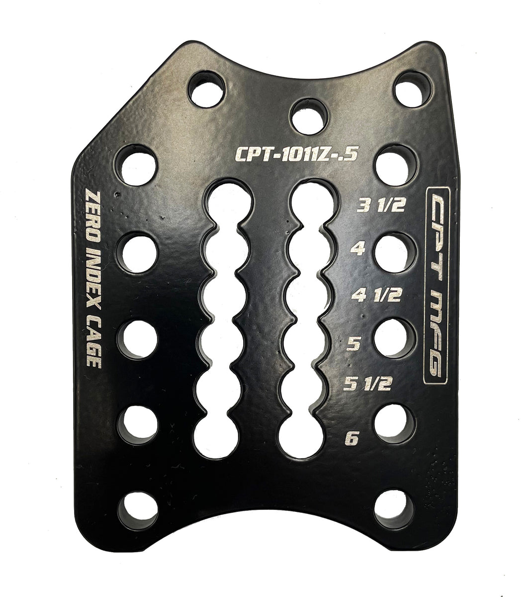 1/2" ZERO INDEX BOTTOM SHOCK PLATE W/ 1/2" HOLES - Part#: CPT-1011Z-.5 ...