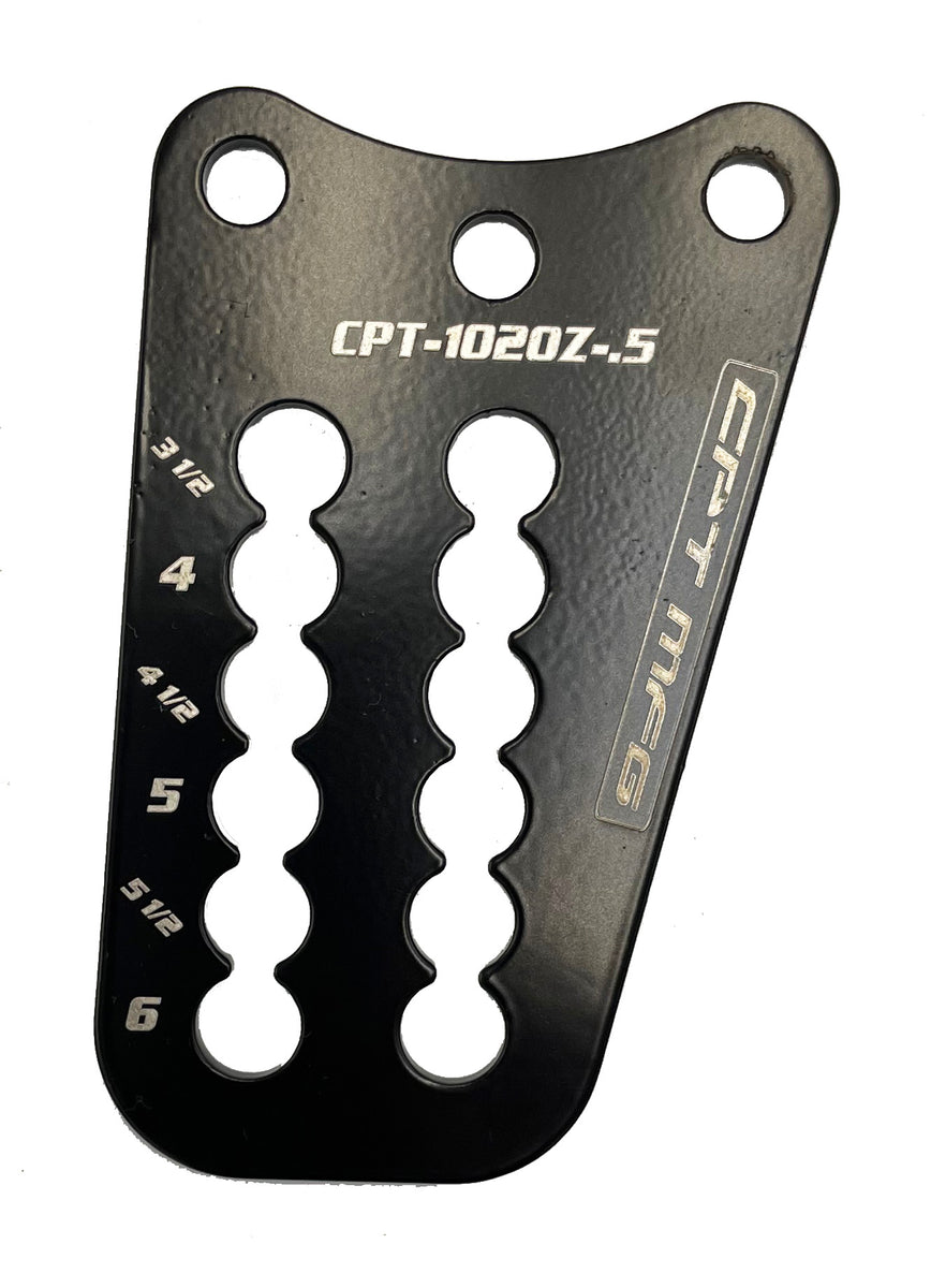 ZERO INDEX BOTTOM PLATE W/ 1/2" HOLES - Part#: CPT-1020Z-.5 – CPT ...